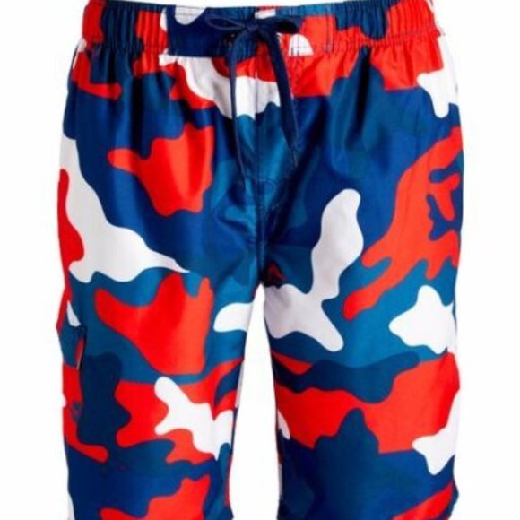 Kanu Surf | Swim | Kanu Surf Mens Surf Camo Denim Blue Swim ...